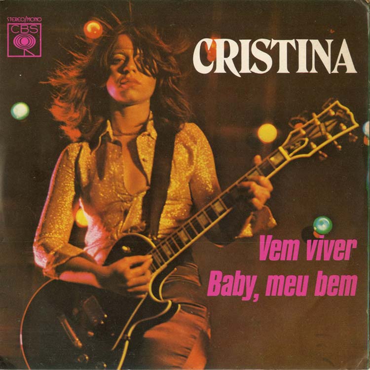 Cristina [Cristina Lobao] - Vem Viver / Baby, Meu Bem (Used 7") - デシネ ...