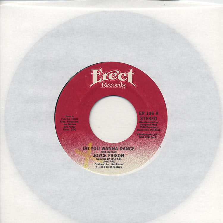 Joyce Faison - Do You Wanna Dance / Talking 'Bout Love (Used 7") - デシネ ...