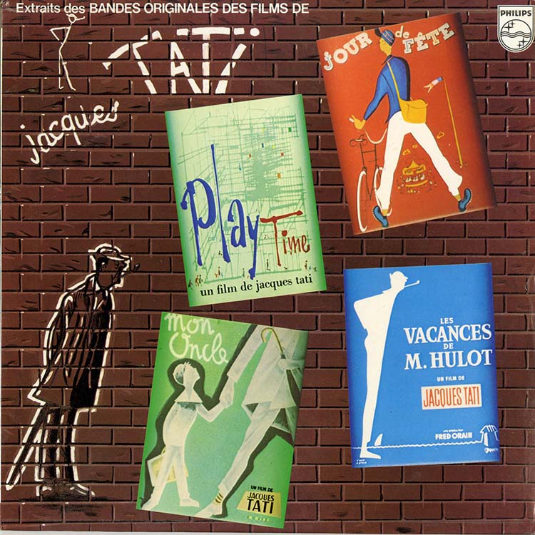 Jacques Tati / Francois Rauber (ジャック・タチ) - Extraits Des Bandes ...