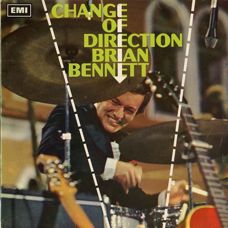 Brian Bennett (ブライアン・ベネット) - Change Of Direction (Used LP) - デシネ・ショップ ...