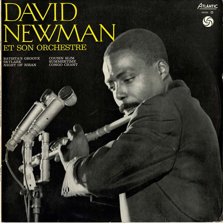 David Newman [David "Fathead" Newman] - David Newman (1962) (Straight Ahead) (Used LP) - デシネ ...