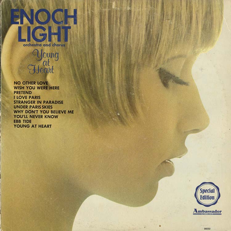 Enoch Light Orchestra And Chorus - Young At Heart (Used LP) - デシネ・ショップ ...