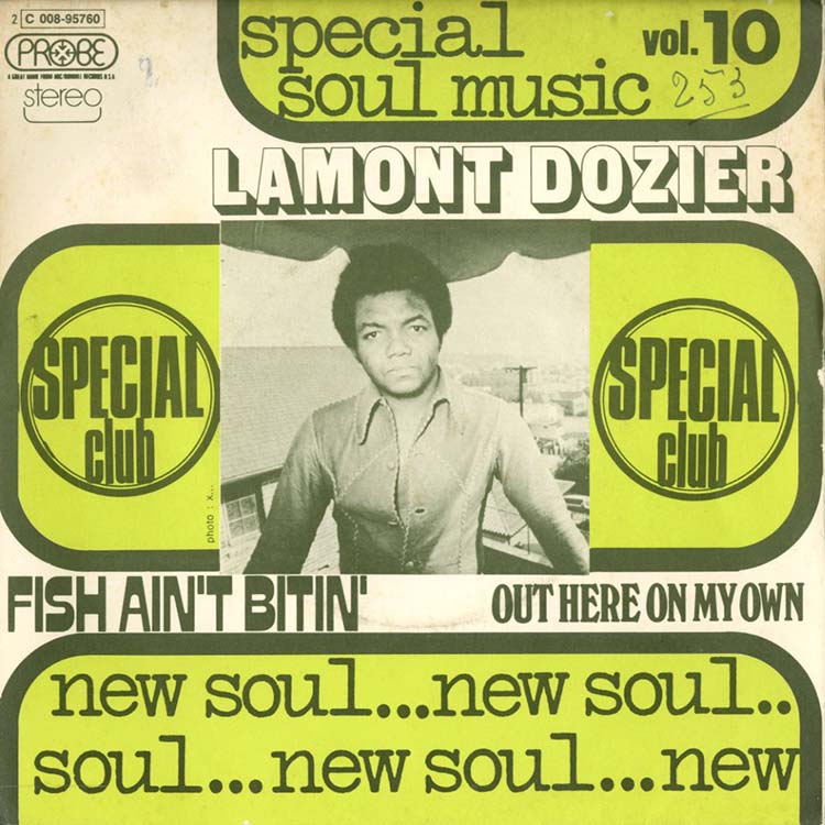 Lamont Dozier (ラモン・ドジャー) - Fish Ain't Bitin' / Out Here On My Own (Used ...