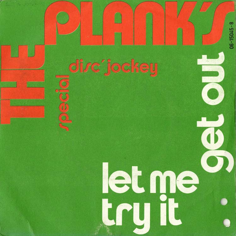 Plank's, The - Let Me Try It / Get Out (Used 7") - デシネ・ショップ・オンライン ...