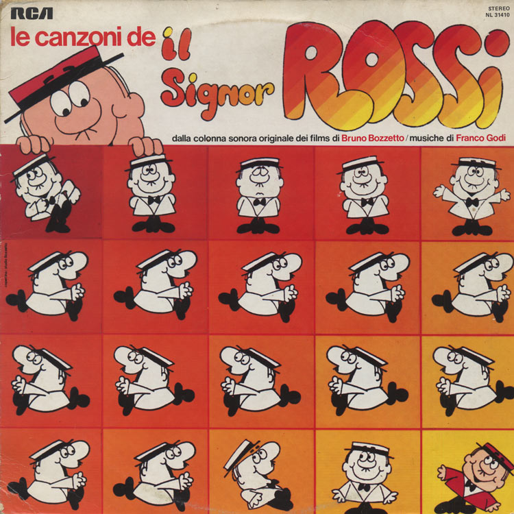 Franco Godi - Il signor Rossi [Original] (シニョール・ロッシ) (Used LP) - デシネ ...