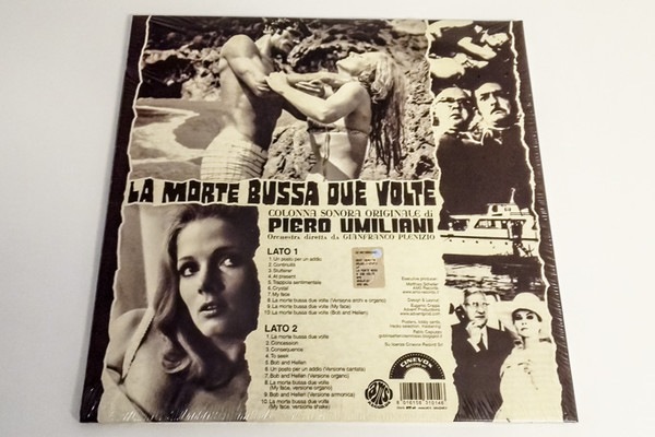 Piero Umiliani (ピエロ・ウミリアーニ) - La Morte Bussa Due Volte (死は二回訪れる) (New LP) - デシネ・ショップ・オンライン ...
