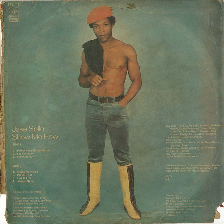 Jake Sollo [Nkem Okonkwo] - Show Me How (Used LP) - デシネ・ショップ・オンライン ...