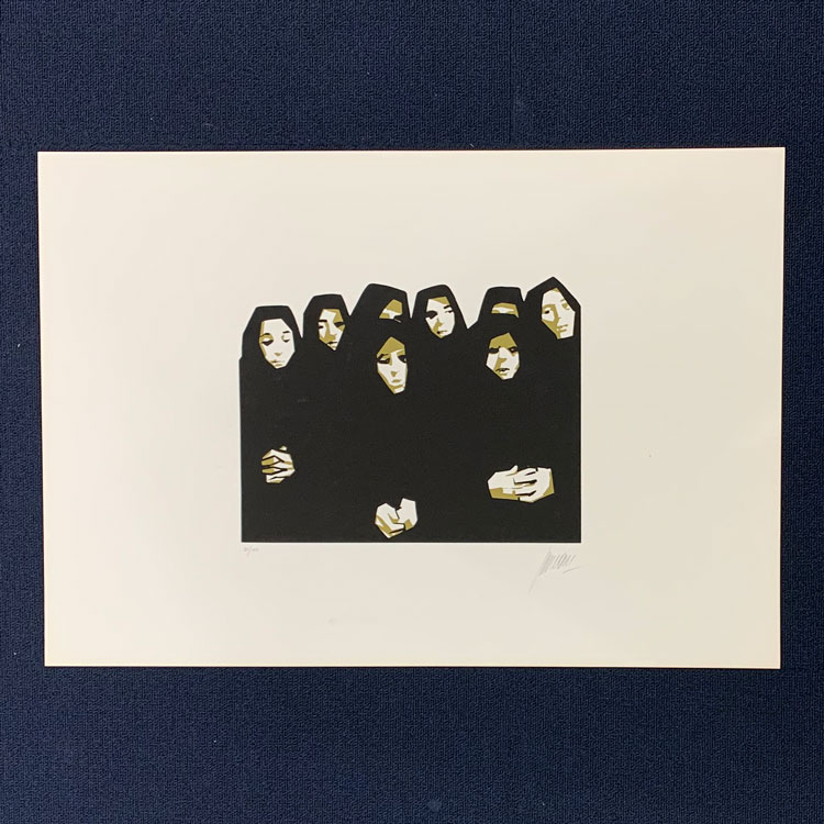 [Vintage Poster] Sandro Symeoni [Simeoni / Sym] - 6 Serigrafie ...