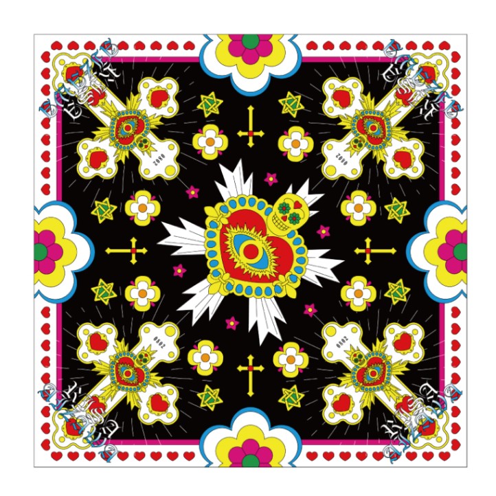 【RISA AIZAWA BIRTHDAY EXHIBITION〜CHiNOCHiGiRi〜】オリジナルスカーフ - DSPM公式通販