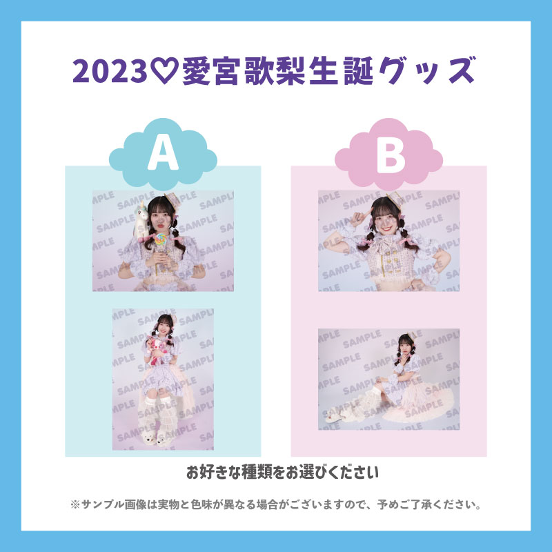 愛宮歌梨2023生誕グッズ／2Lブロマイド2枚セット - DSPM公式通販