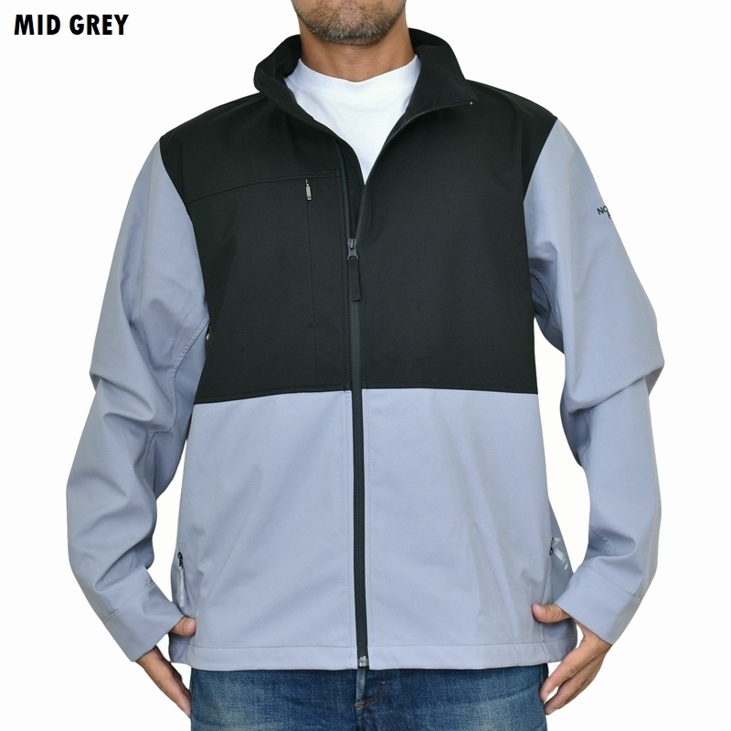 大きいサイズ メンズ ノースフェイス ソフトシェル フルジップジャケット THE NORTH FACE Castle Rock Soft ...
