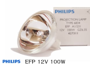 PHILIPS (フィリップス） EFP-12V100W 口金GZ6.35