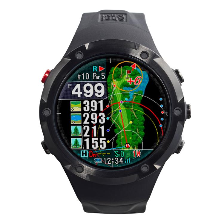【ラッピング可】【新品】Shot Navi ショットナビ 腕時計型GPSナビ Evolve PRO ブラック | スポーツ用品,ゴルフ関連 ...