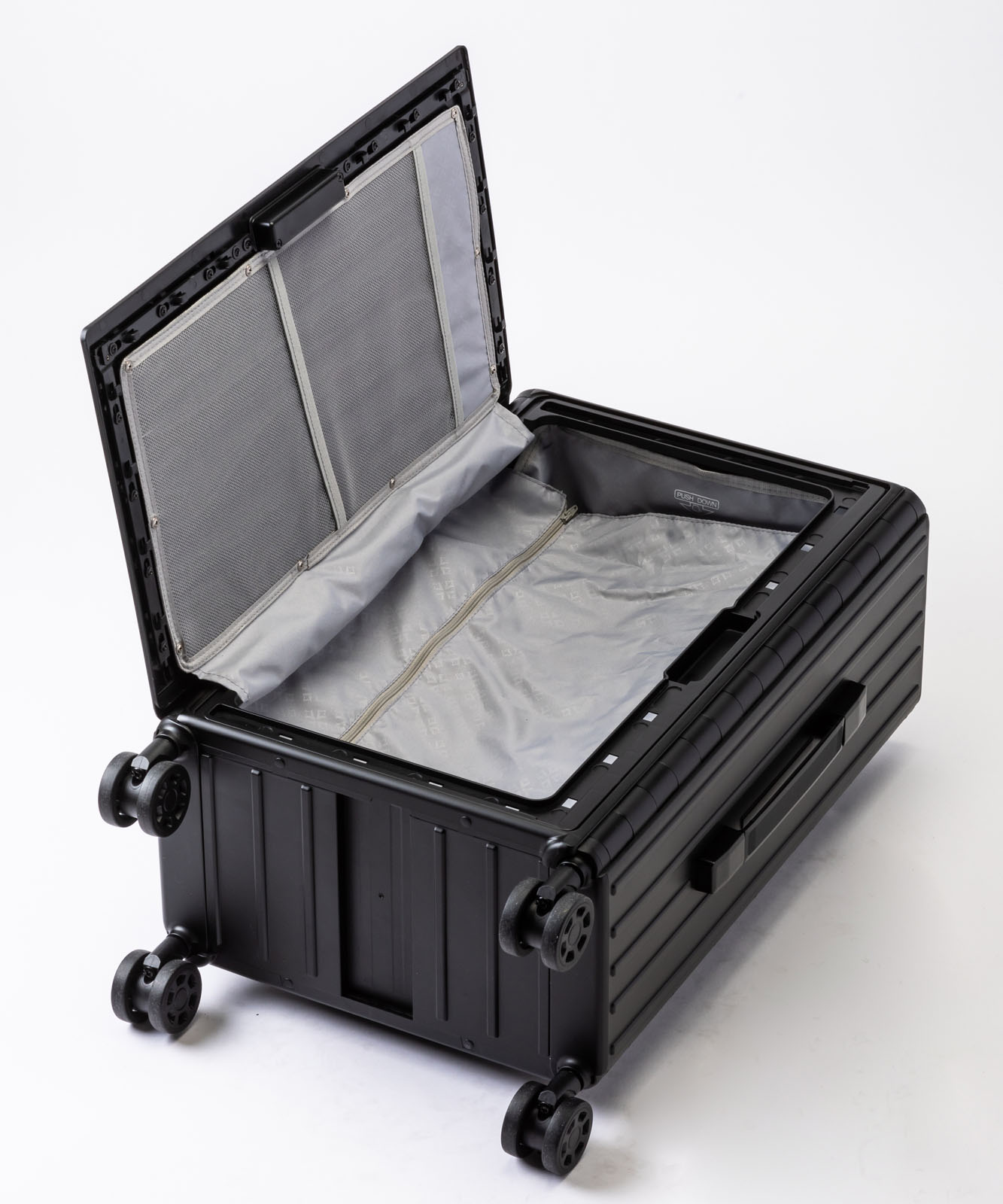 &.FLAT アンドフラット スーツケース キャリーケース 35L TSAロック搭載 機内持ち込み可