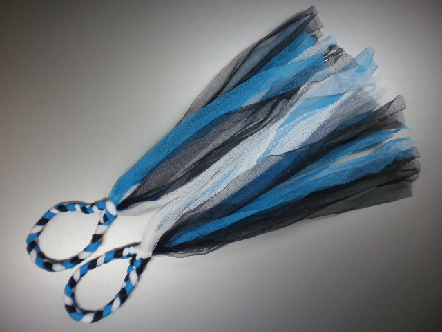 パープラチアット（デビルSP－F③）【濃い水色・黒・白】 | パープラチアット（腕輪）,デビルスペシャル | | ムエタイショップ TEAM DEVIL666