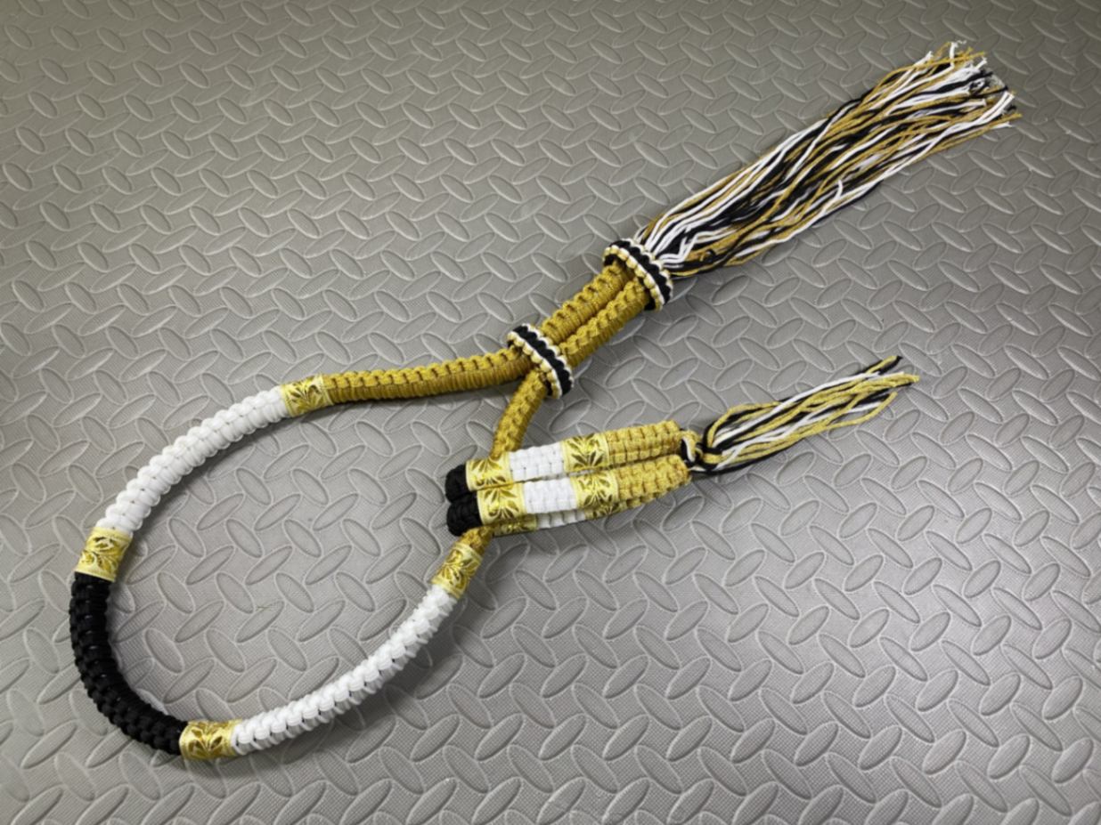 モンコン＆パープラチアット（編み込みSP）【黒・白・金ラメ】 | モンコン,編み込みSP（パープラチアット付き） | | ムエタイショップ TEAM DEVIL666