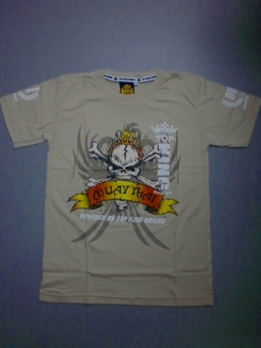 Tシャツ （トップキングボクシング） ドクロ 【Mサイズ・Lサイズ・XLサイズ】 | Tシャツ＆タンクトップ,トップキングボクシング | | ムエタイショップ TEAM DEVIL666