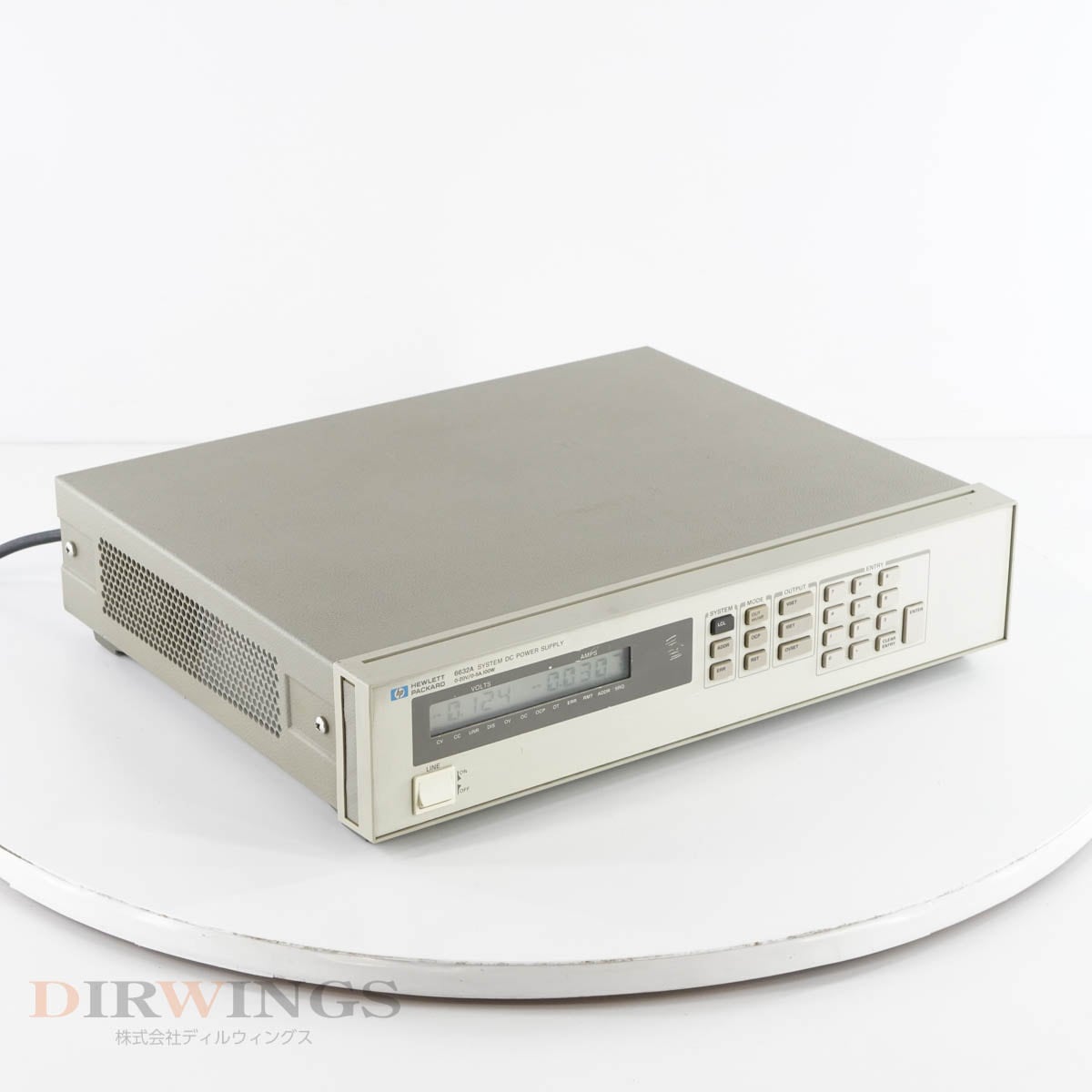 [DW]USED 8日保証 4台入荷 hp 6632A SYSTEM DC POWER SUPPLY システム電源 DC電源 0-20V/0-5A 100W [05986-0010] | 計測 ...