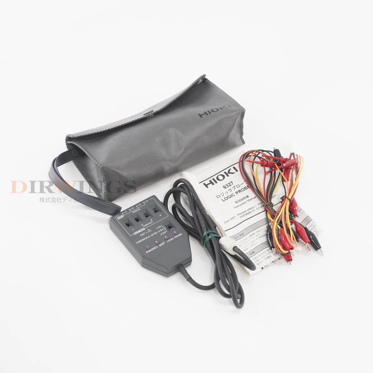 [DW]USED 8日保証 HIOKI 9327 LOGIC PROBE ロジックプローブ 取扱説明書 [06704-0110] | 計測器 ...