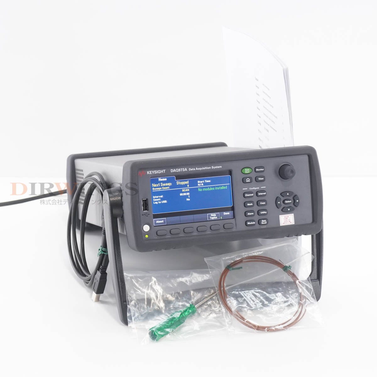 [DW]USED 8日保証 校正2025年12月まで有効 Keysight DAQ973A Data Acquisition System ...