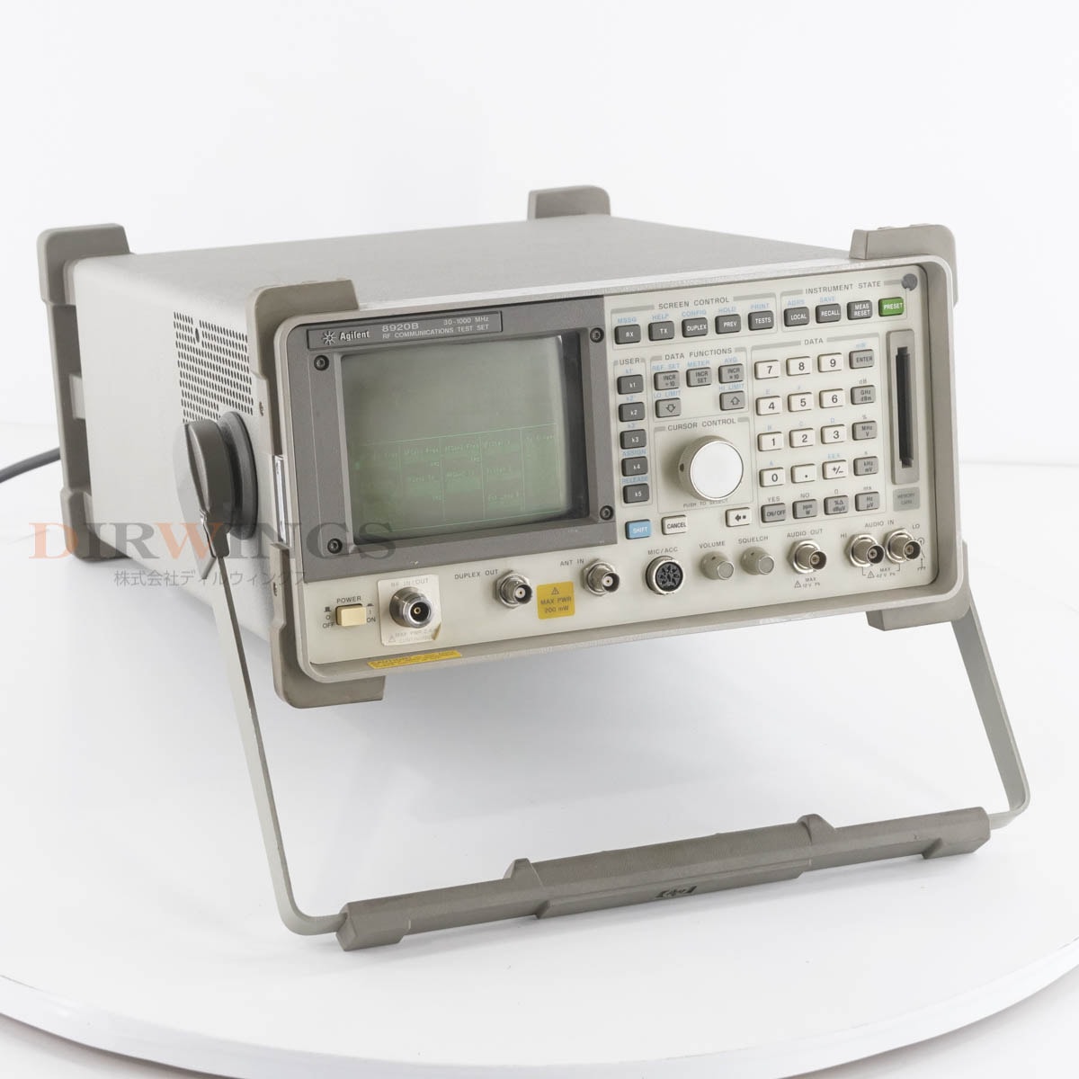 [JB]USED 保証なし Agilent 8920B RF COMMUNICATIONS TEST SET RFコミュニケーションテスト ...