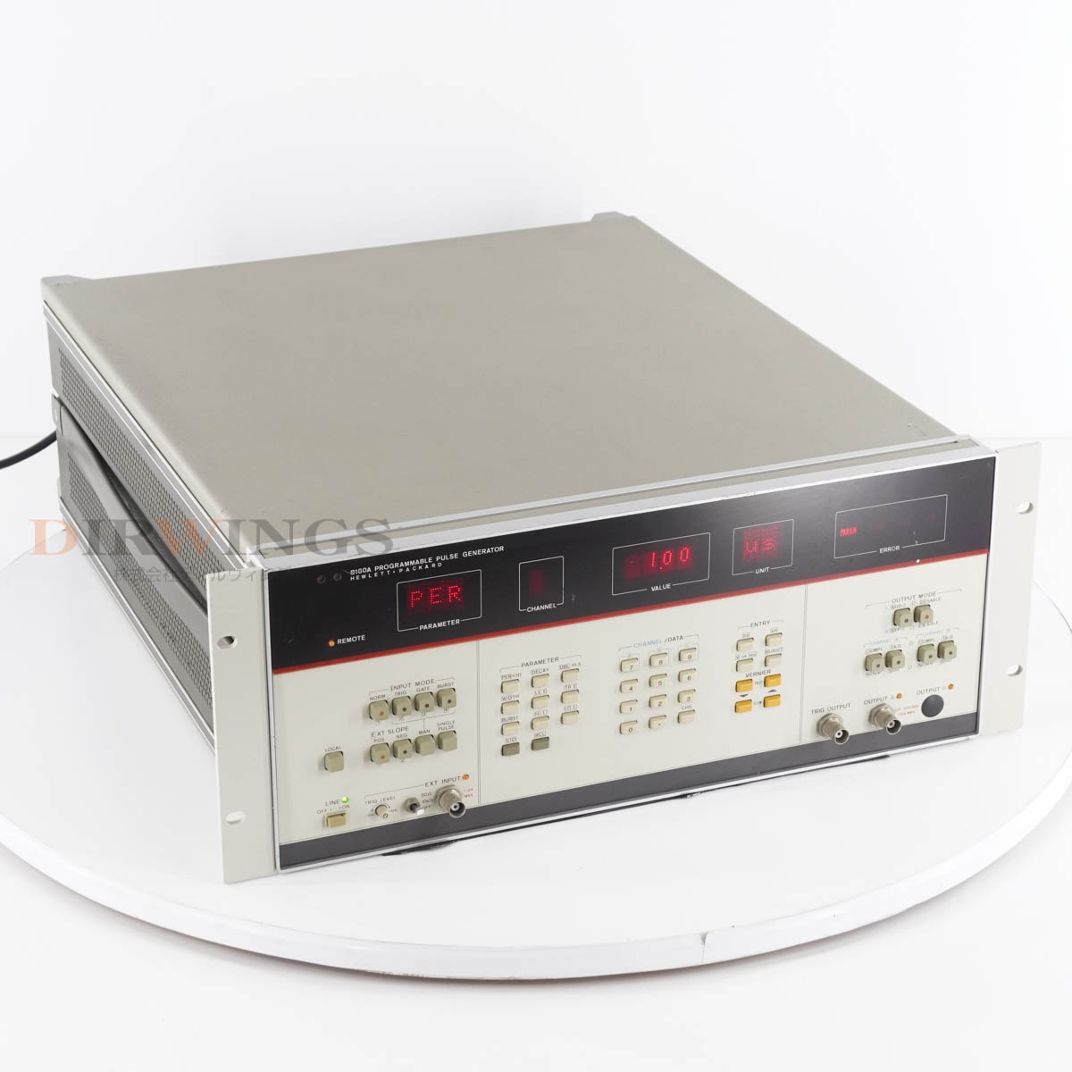[DW]USED 8日保証 hp 8160A PPG PROGRAMMABLE PULSE GENERATOR プログラマブルパルス ...