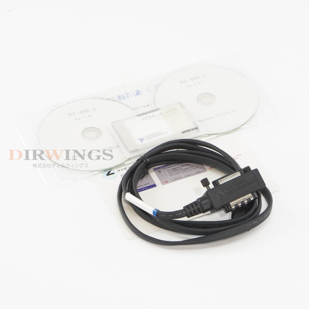 [DW]USED 8日保証 NATIONAL INSTRUMENTS PCMCIA-GPIB NI GPIB CARD GPIBカード ...