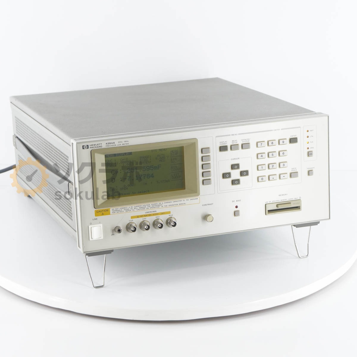 [DW]USED 8日保証 hp 4284A PRECISION LCR METER プレシジョンLCRメーター 20Hz-1MHz ...