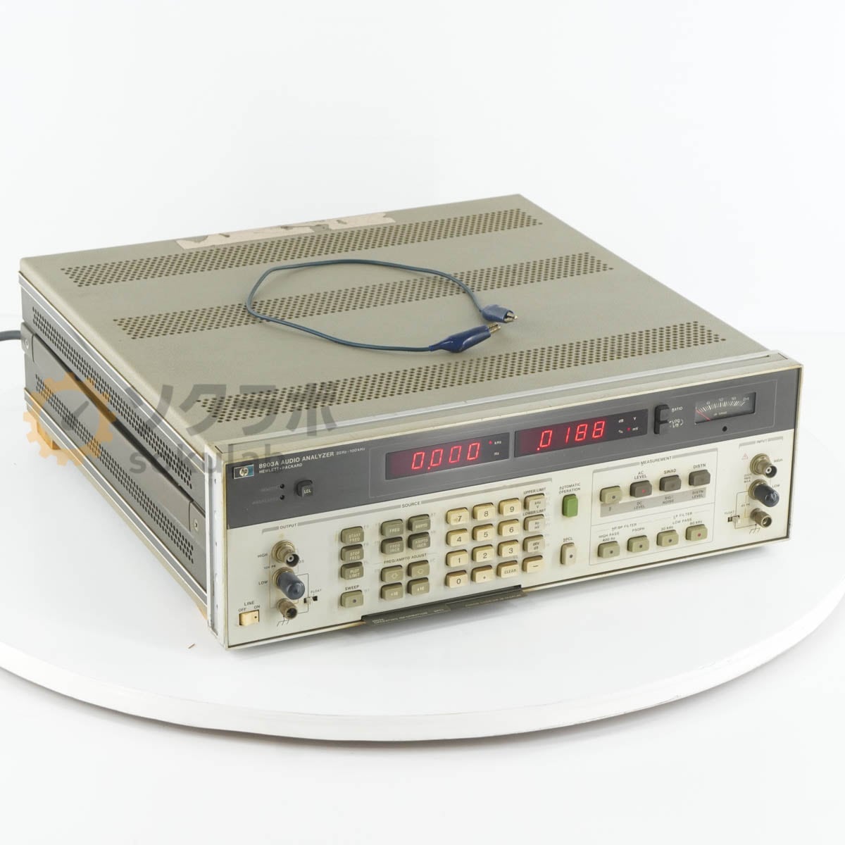 [DW]USED 8日保証 hp 8903A AUDIO ANALYZER オーディオアナライザー 20Hz-100kHz [07400 ...