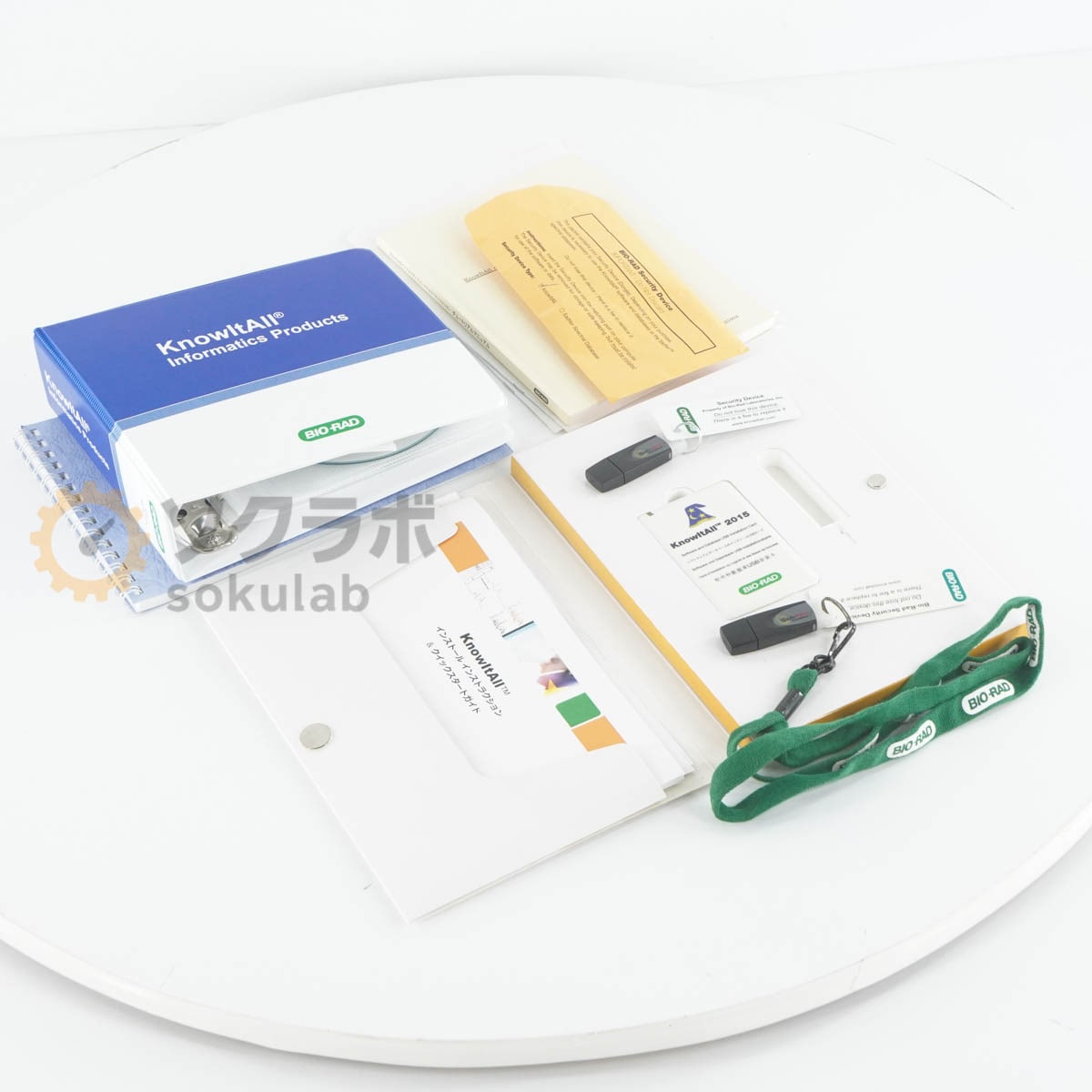 [DW]USED 8日保証 BIO RAD LabSolution-IR FILE KnowItAll IR 2015 Spectral ...