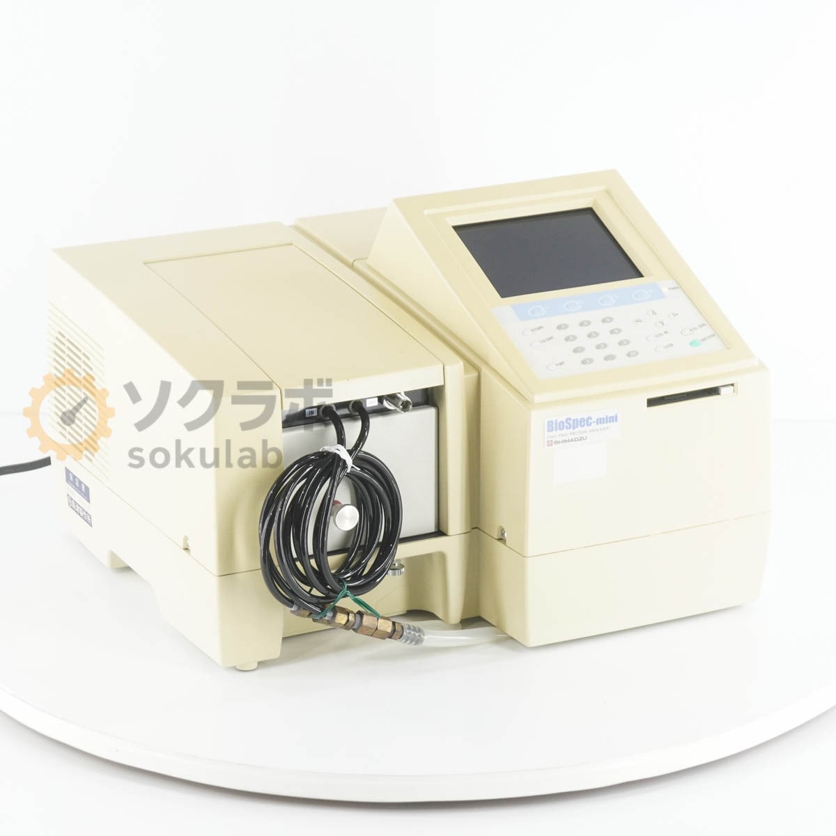[JB]USED 保証なし SHIMADZU BioSpec-mini DNA/RNA/PROTEIN ANALYZER 核酸蛋白質分光光度計 ...