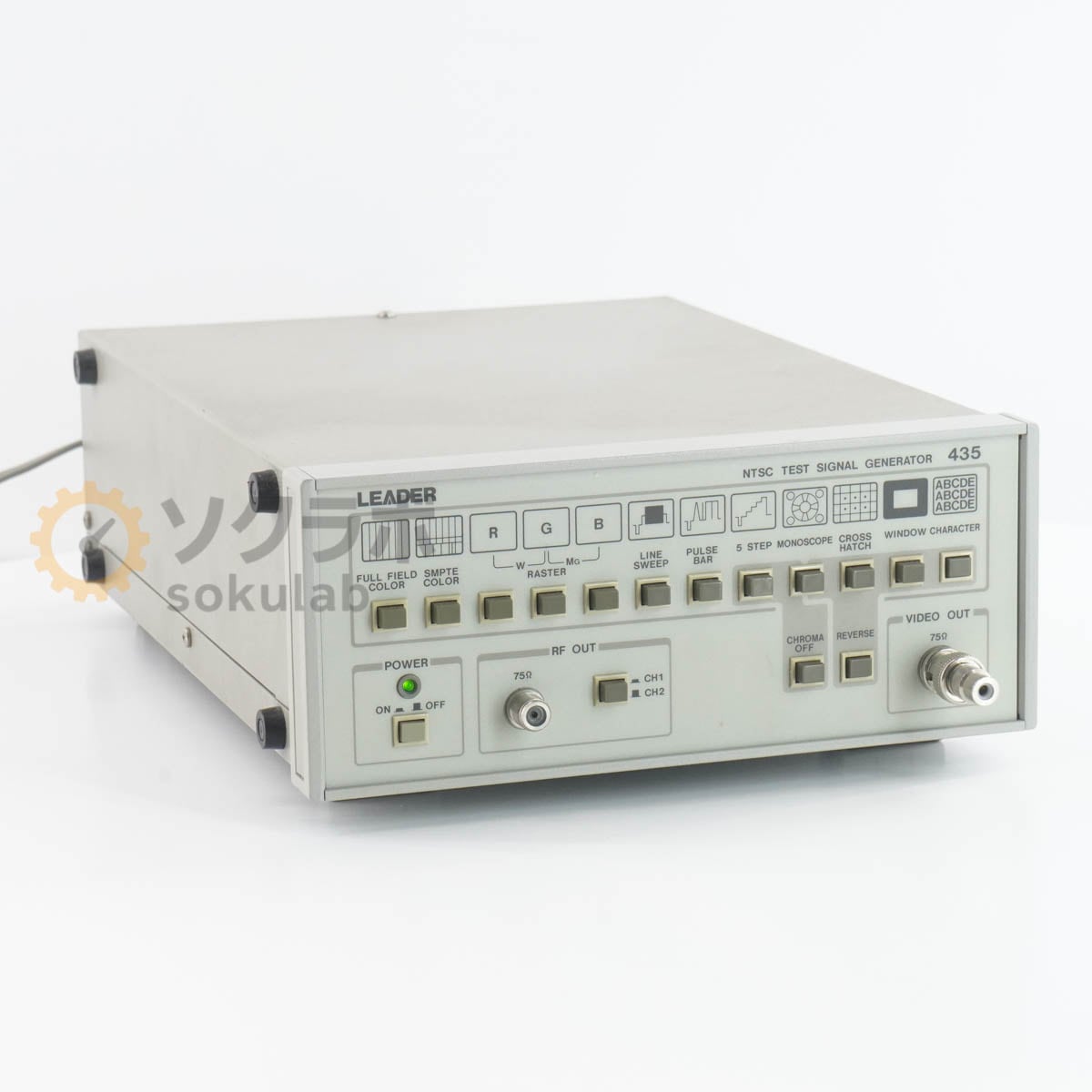 [DW]USED 8日保証 LEADER 435 NTSC TEST SIGNAL GENERATOR NTSCテストシグナルジェネレーター ...