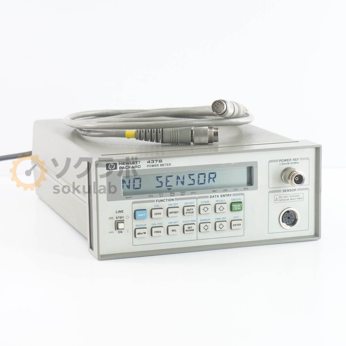 [DW]USED 8日保証 hp 437B POWER METER パワーメーター 11730A Cable [08023-0307 ...