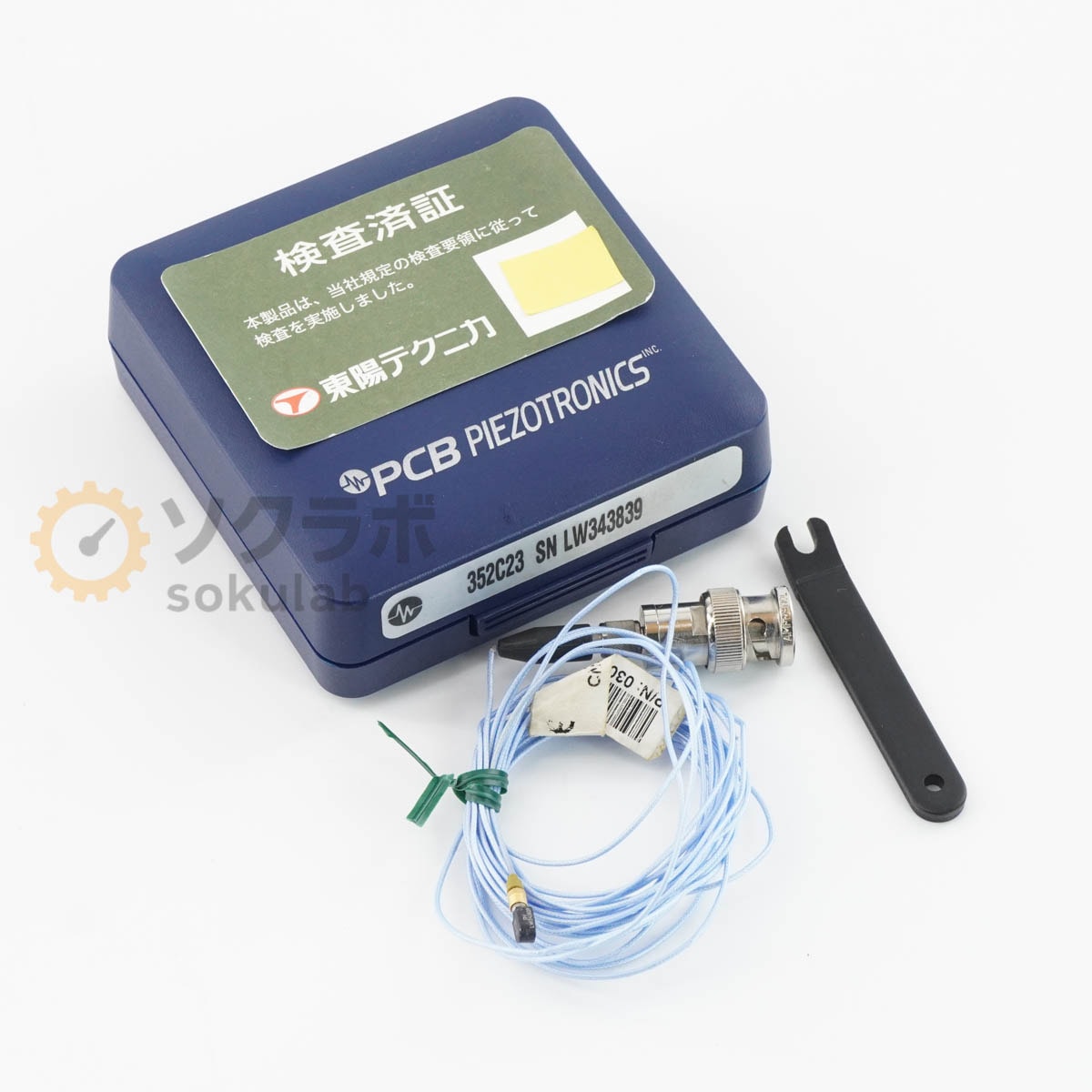 [JB]USED 保証なし PCB PIEZOTRONICS 352C23 ACCELEROMETER 加速度センサー 加速度計 [08218 ...
