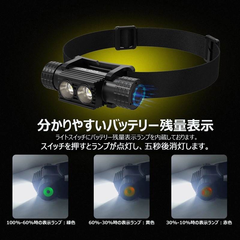 《まとめ買いがお得》LEDヘッドライト ネックライト855LM ライト取り外し可能 多用途ライト 4台以上[63222]|激安工具・現場用品の ...
