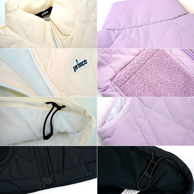 プリンス prince テニスウェア レディス ハイブリッドベスト WF5851