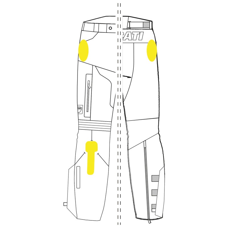 Tour C4 Fabric Pants | ツアー ファブリックパンツ 【ドゥカティアパレル】 | すべての商品 | Ducati ...