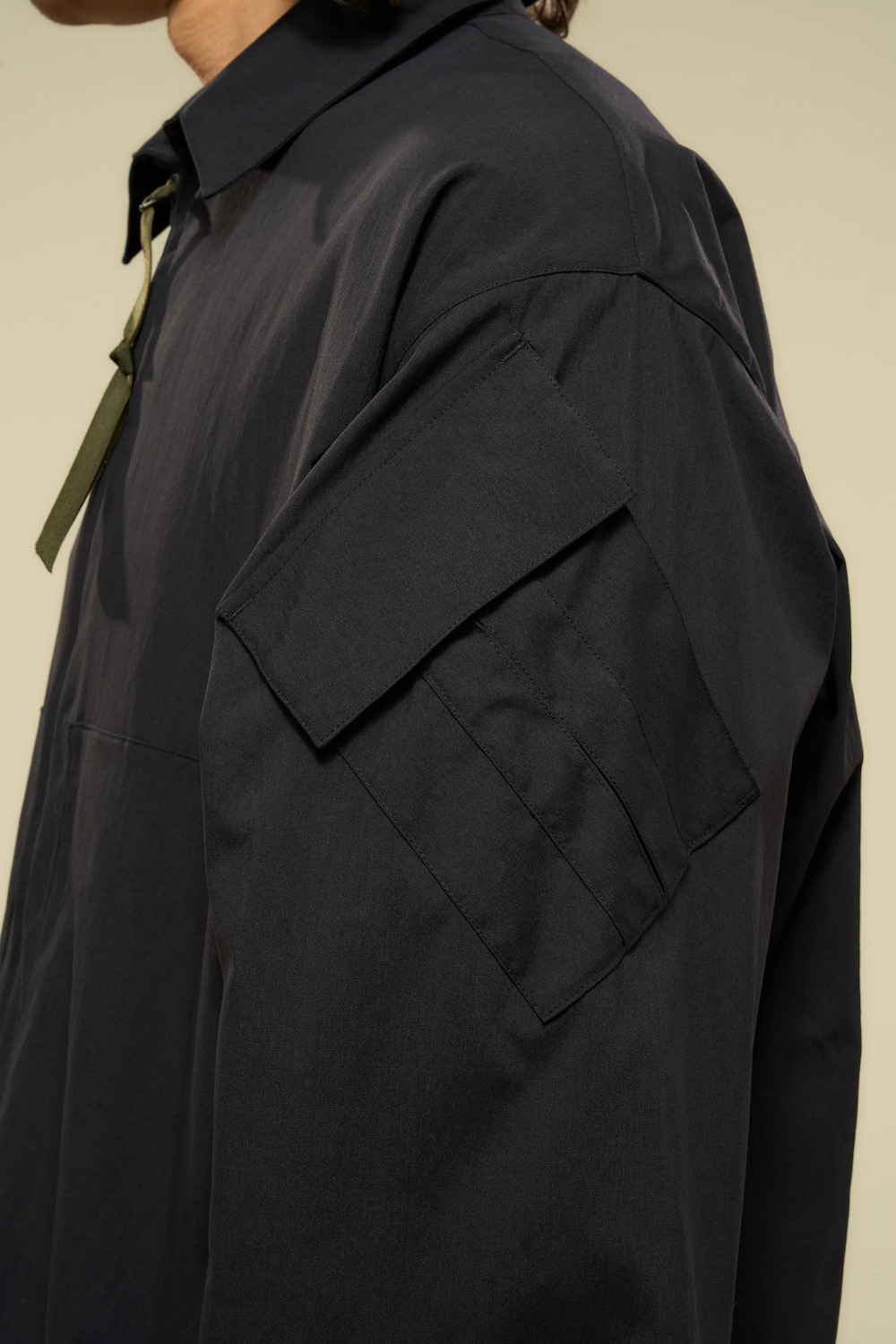 ACRONYM(アクロニウム) "LA12-M Miliken nylon spandex action zip shirt ...