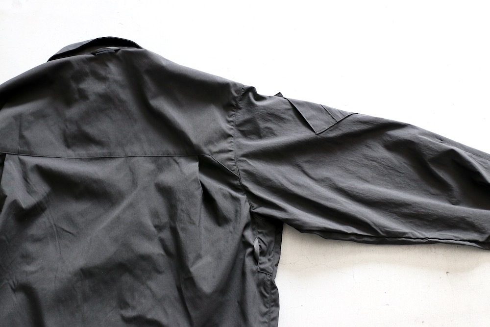 ACRONYM(アクロニウム) "LA12-M Miliken nylon spandex action zip shirt ...