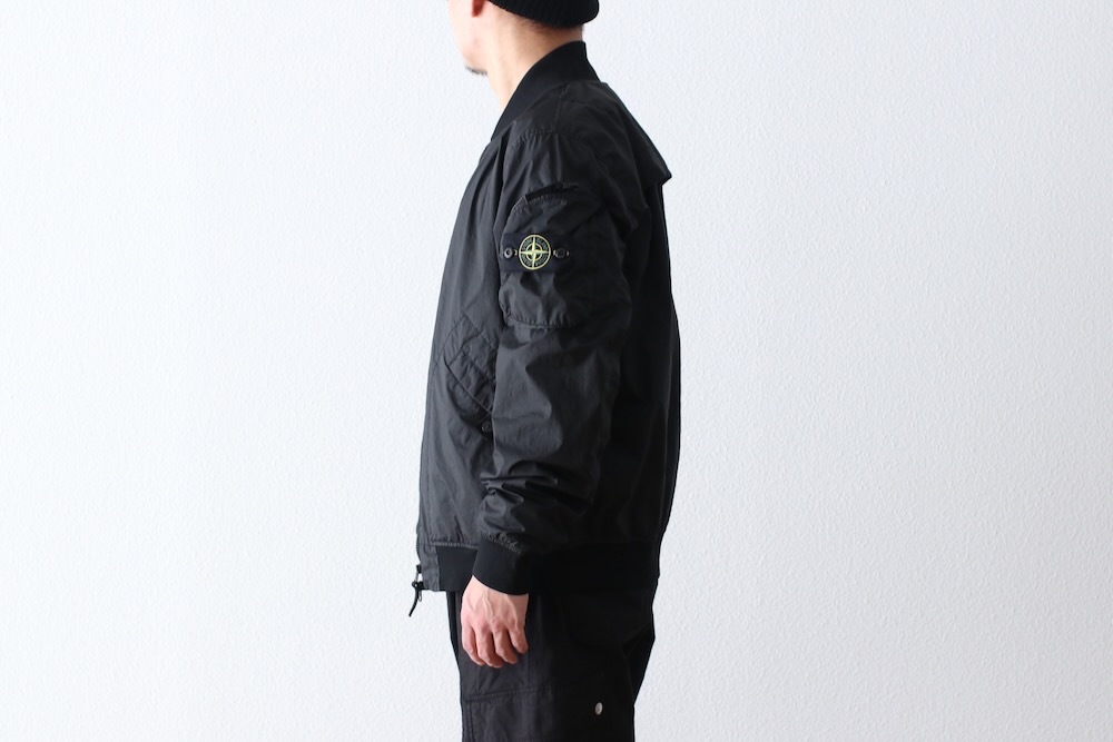 STONE ISLAND(ストーンアイランド ) "MEMBRANA 3L TC BOMBER JACKET" | STONE ISLAND ...