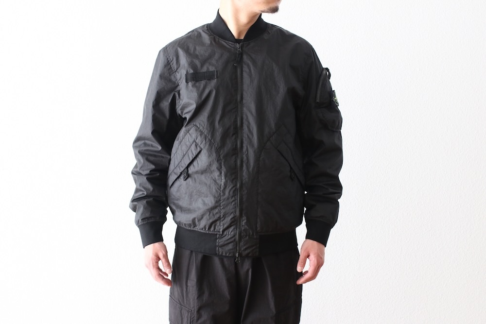 STONE ISLAND(ストーンアイランド ) "MEMBRANA 3L TC BOMBER JACKET" | STONE ISLAND ...