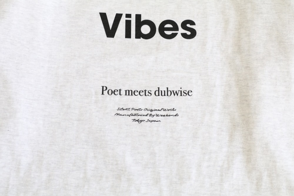POET MEETS DUBWISE(ポエトミーツダブワイズ) "ANTI HATE VIBES L/S T-Shirt" | POET ...