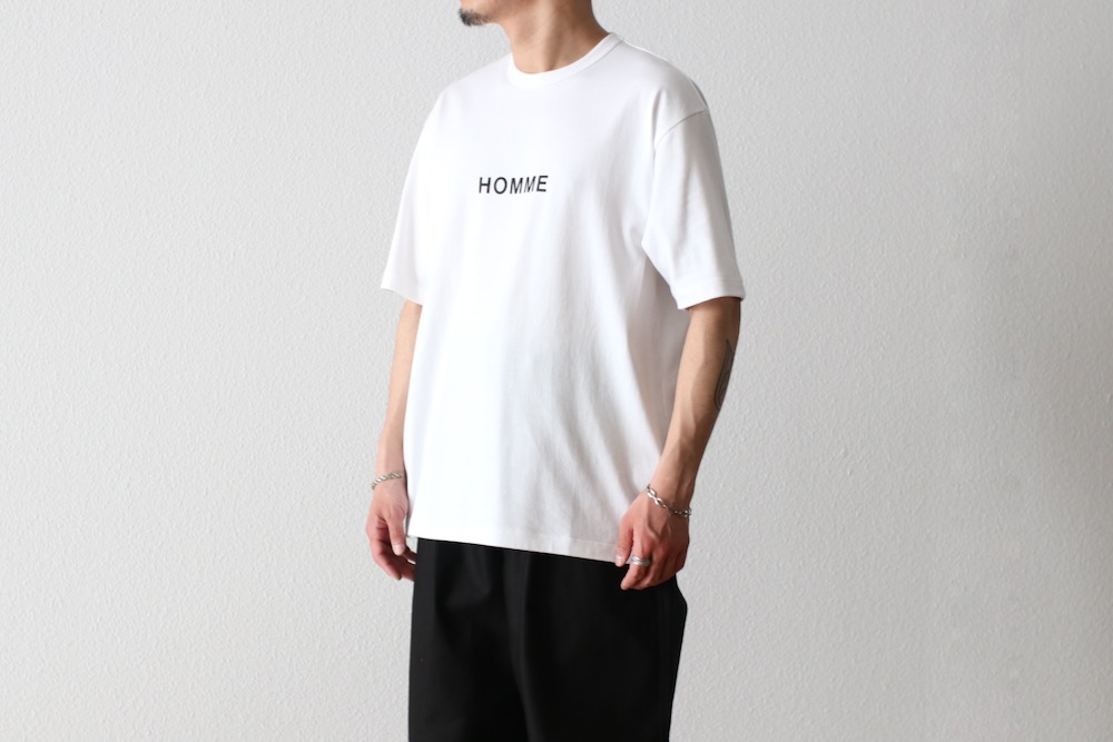 COMME des GARCONS HOMME(コム デ ギャルソン・オム) "綿天竺製品プリント 胸LOGO TEE HO-T103-051" | COMME des GARCONS ...