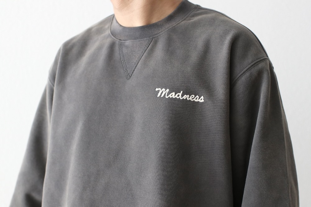 MADNESS (マッドネス) "MADNESS VERSATILE FADED CREW SWEATER" | MADNESS (マッドネス ...