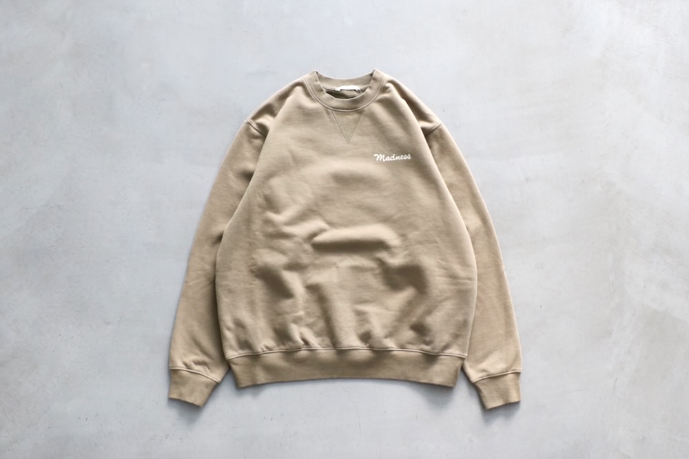 MADNESS (マッドネス) "MADNESS VERSATILE FADED CREW SWEATER" | MADNESS (マッドネス ...