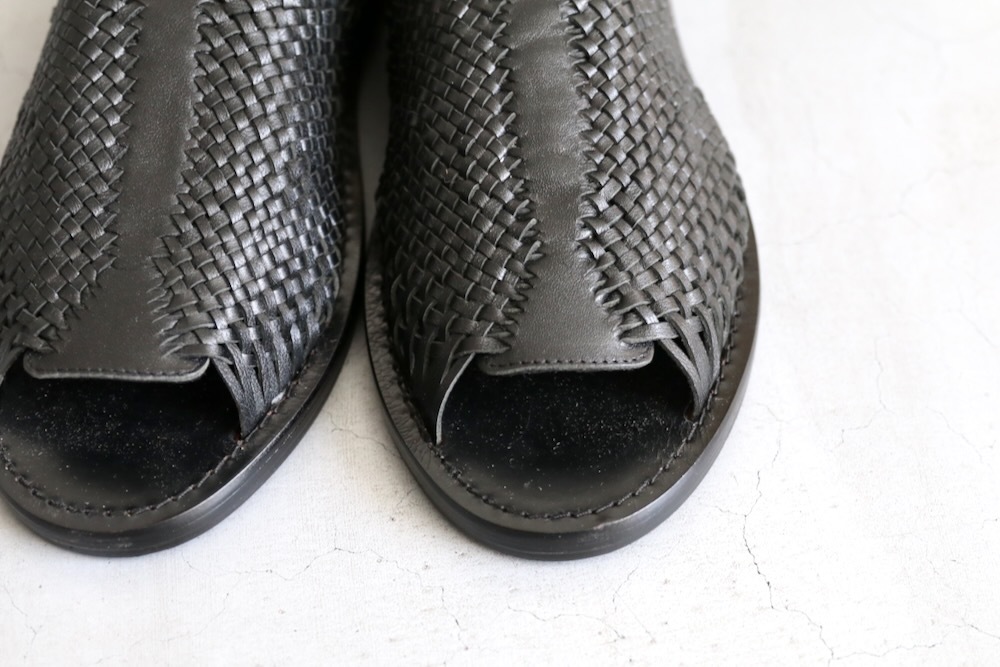 SEVEN BY SEVEN (セブンバイセブン) "HANDMADE BRAIDED LEATHER SANDALS SHOES ...