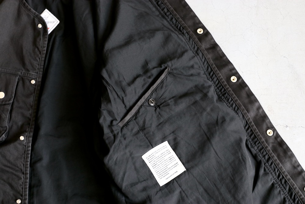 nonnative(ノンネイティブ) "RIDER JACKET COTTON DRILL PIGMENT DYE WITH WINDSTOPPER" | nonnative(ノンネイティブ ...