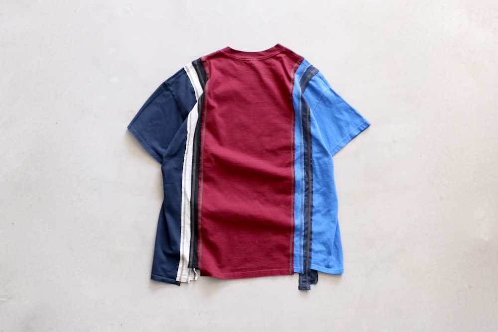 Rebuild by Needles(リビルドバイニードルズ) "7 Cuts Wide Tee - College" | Needles ...