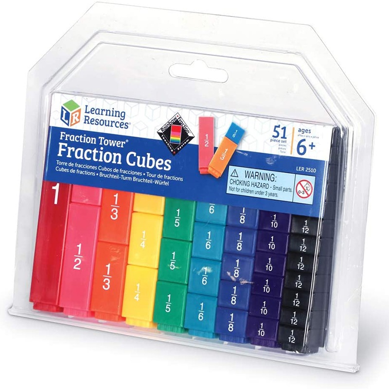 Fraction Tower Cubes:Fraction Set
