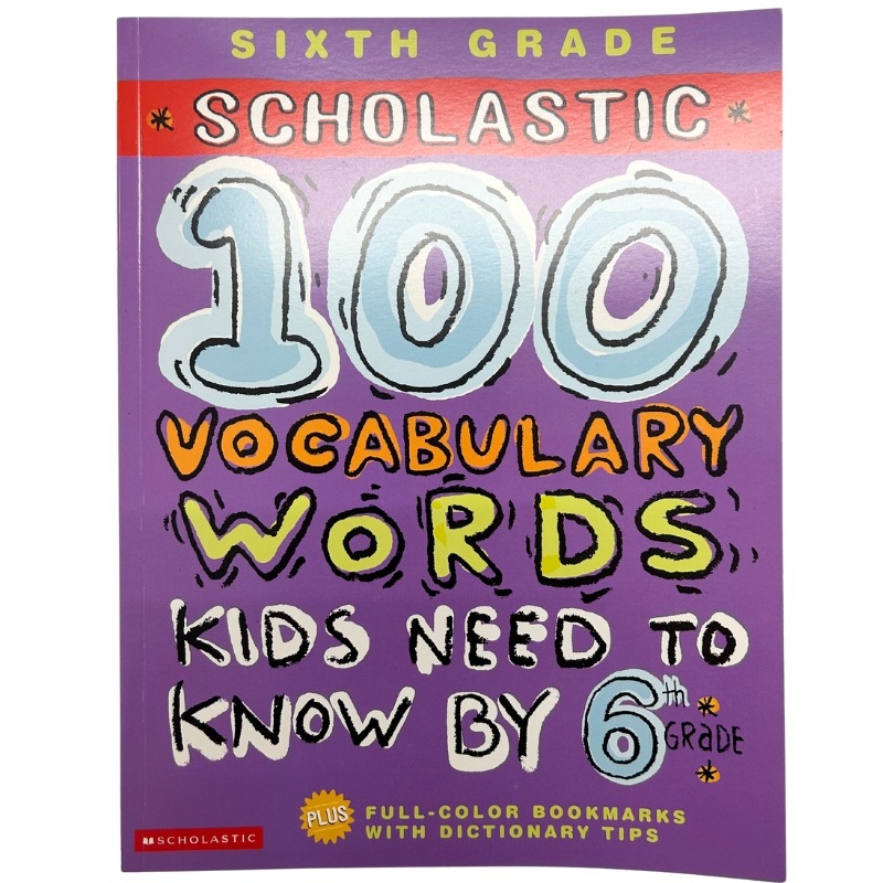 100Vocabulary Words Kids Need To Know By 6th Grade